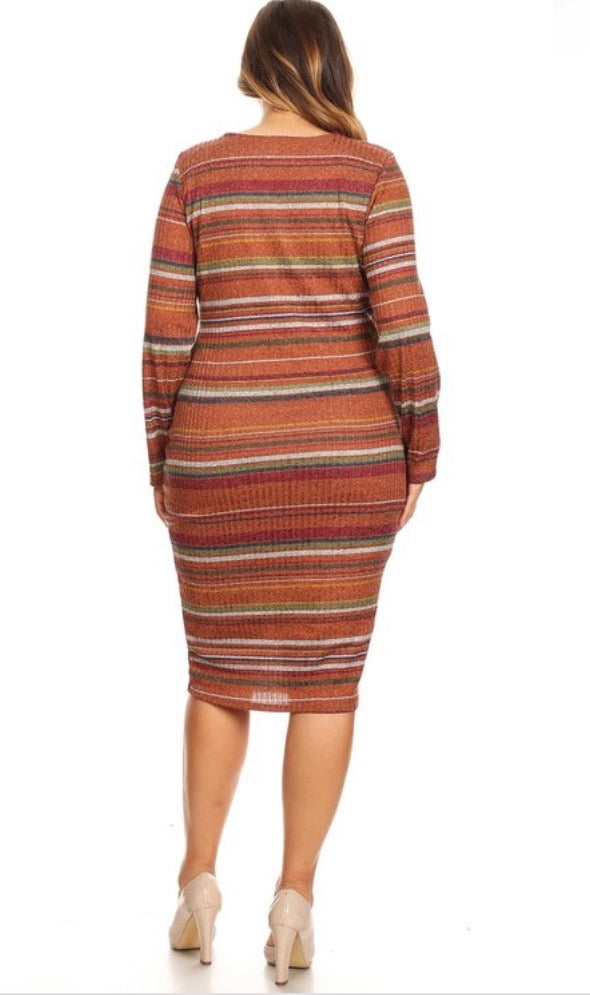 Rust Sweater Dress – JohntinesBoutique.com
